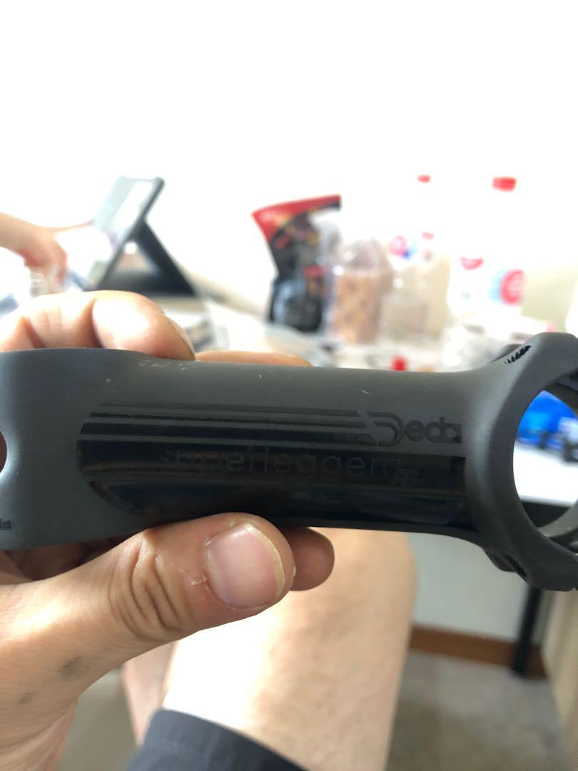 Deda superleggero RS stem 100mm / Deda rhm 02 alloy handlebar, Sports ...
