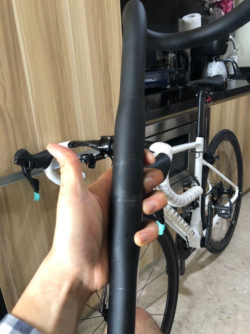 Deda superleggero RS stem 100mm / Deda rhm 02 alloy handlebar, Sports ...