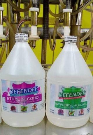 Defender 70% Ethyl, Isopropyl Alcohol & PHL Disinfectant, Beauty ...