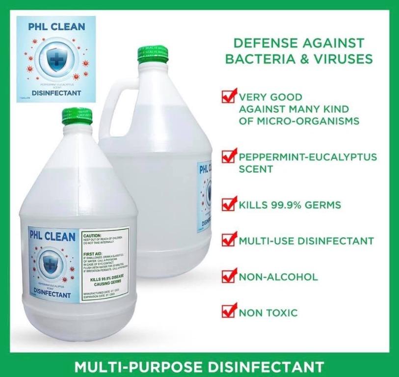 Defender 70% Ethyl, Isopropyl Alcohol & PHL Disinfectant, Beauty ...