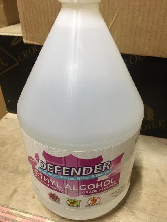 Defender 70% Ethyl, Isopropyl Alcohol & PHL Disinfectant, Beauty ...