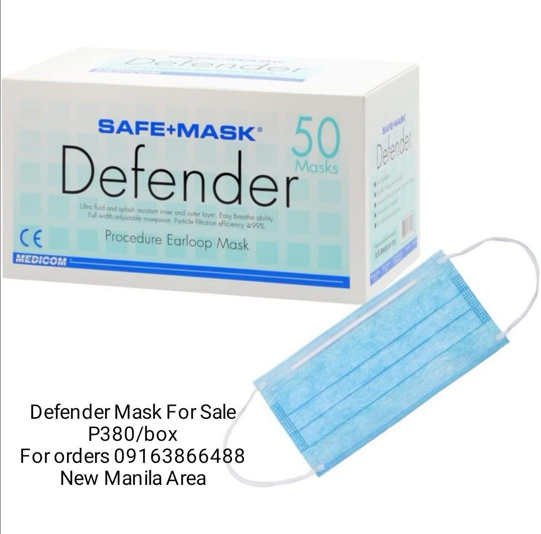Defender Mask, Hobbies & Toys, Travel, Travel Essentials & Accessories ...