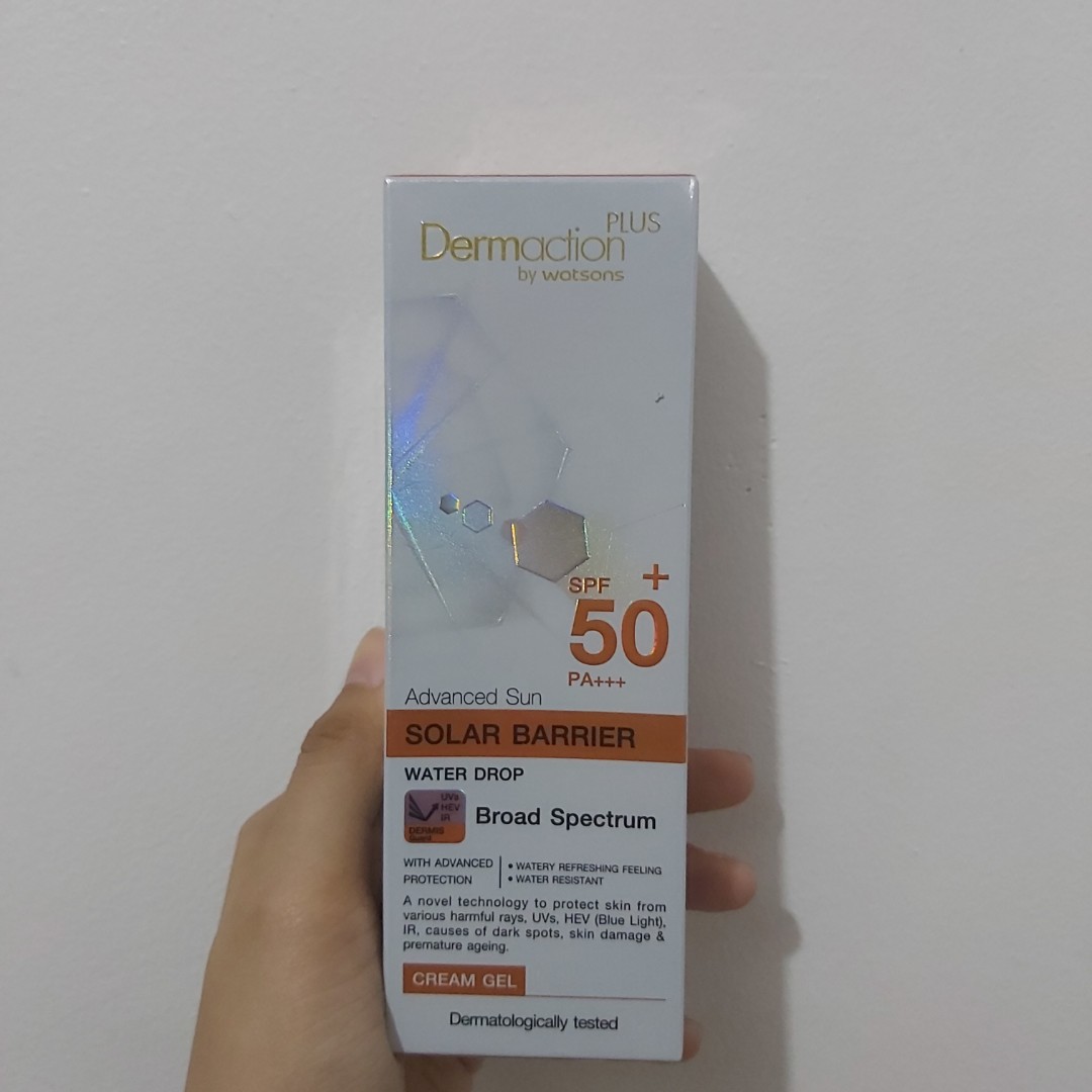 Dermaction Solar Barrier Sunscreen, Beauty & Personal Care, Face, Face ...