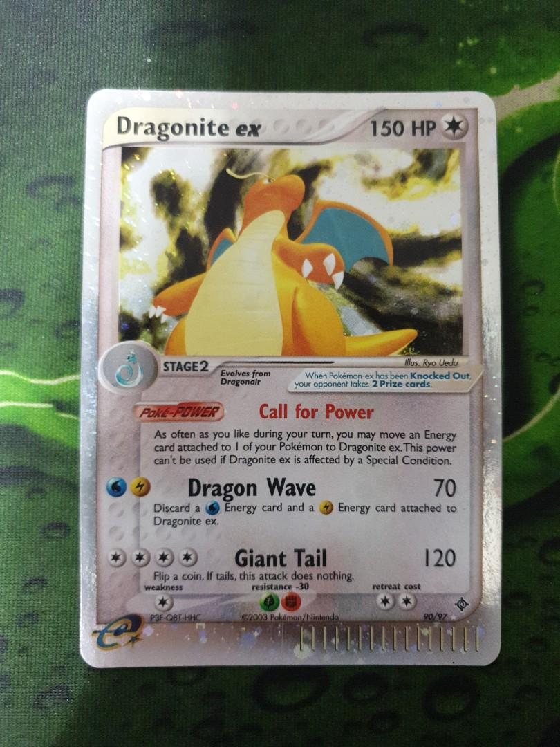 Dragonite ex Ex Dragons 90/97 pokemon card, Hobbies & Toys, Toys ...