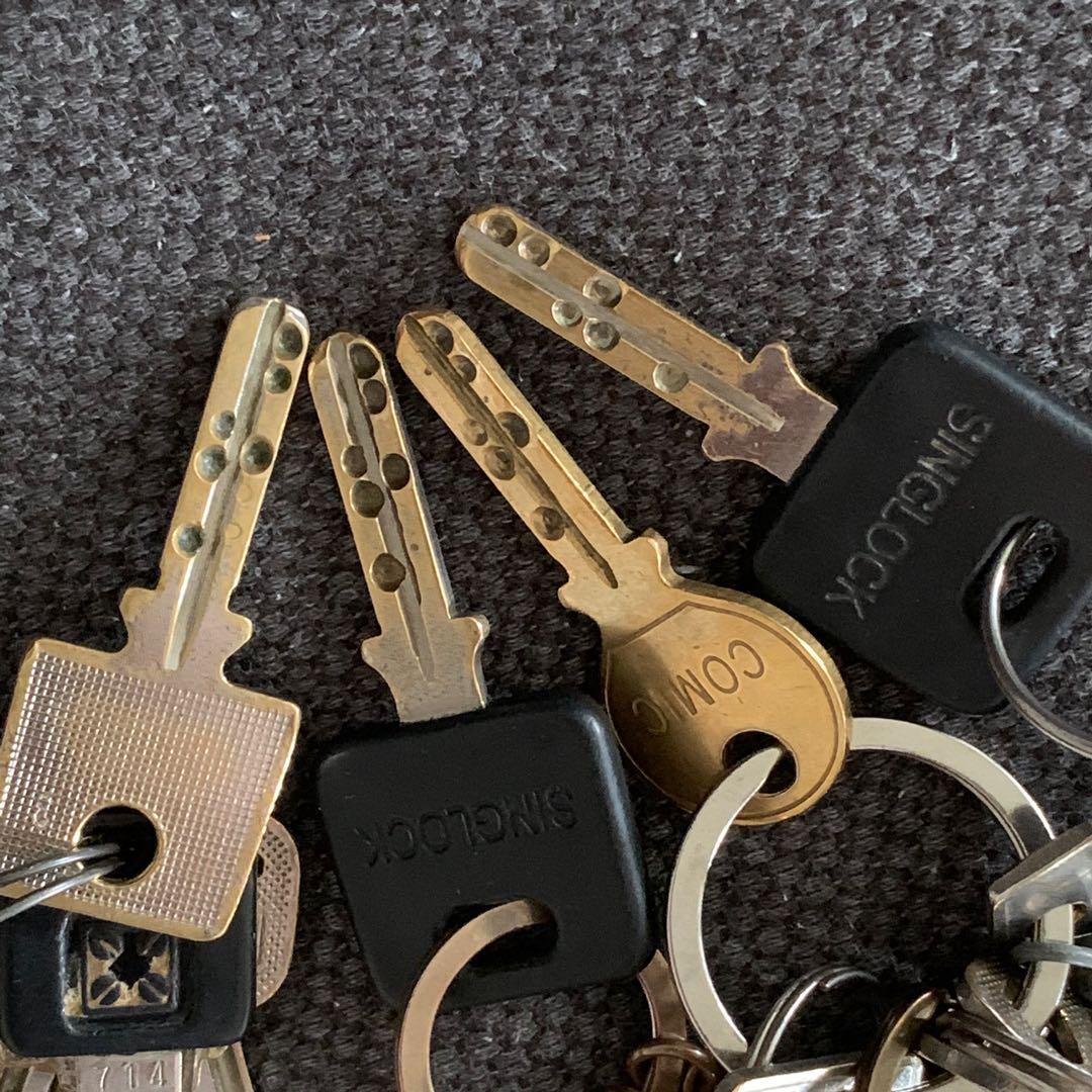 Duro Lock for HDB gate with 5 keys, Property, Others on Carousell