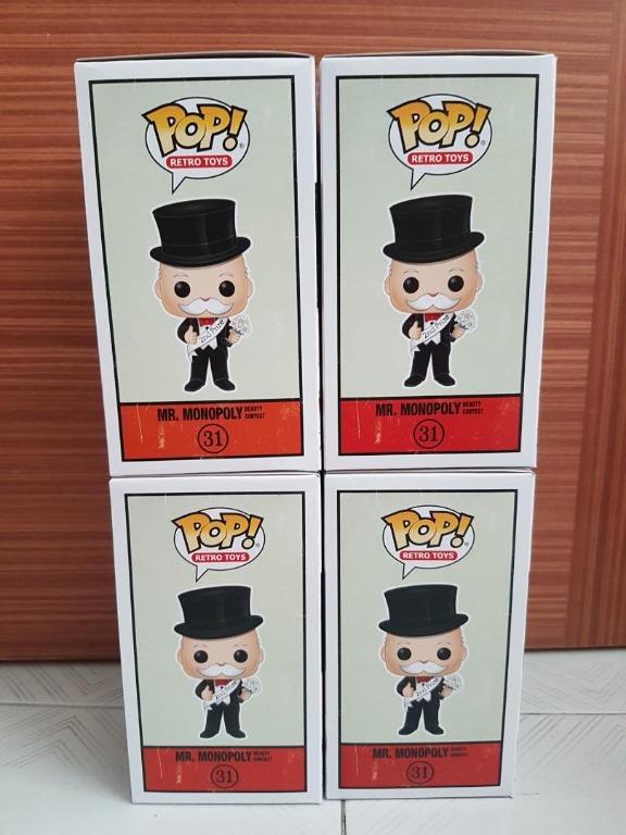 Funko Mr Monopoly Beauty Contest, Hobbies & Toys, Toys & Games on Carousell
