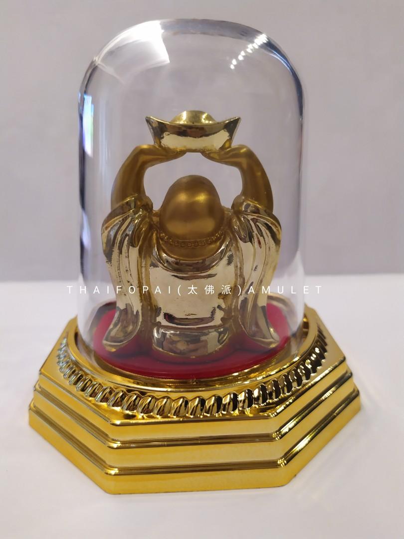 Gold Base Mini Bucha Looplor Loop Lor Amulet Display Stand Box with ...