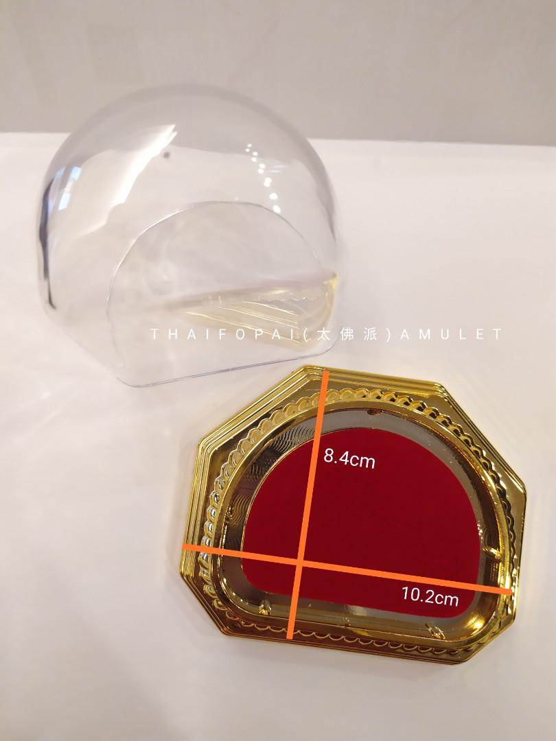 Gold Base Mini Bucha Looplor Loop Lor Amulet Display Stand Box with ...