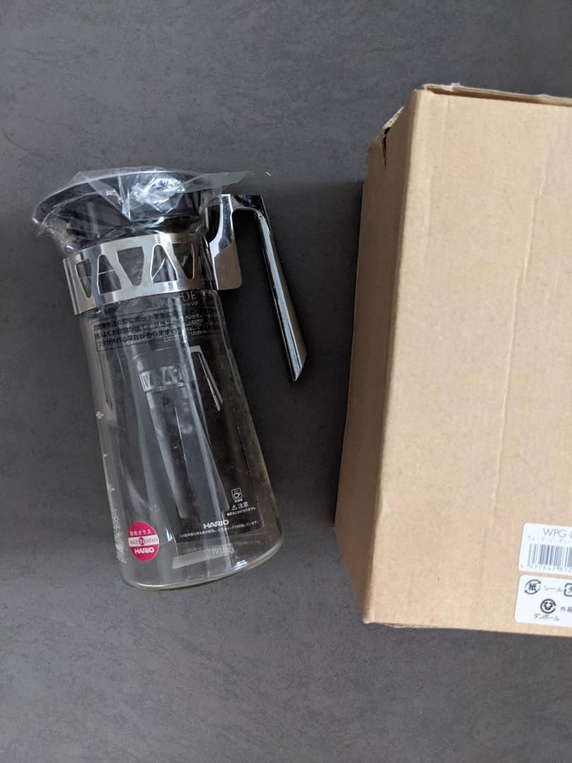 Hario 500ml glass flask pitcher, Furniture & Home Living, Kitchenware ...