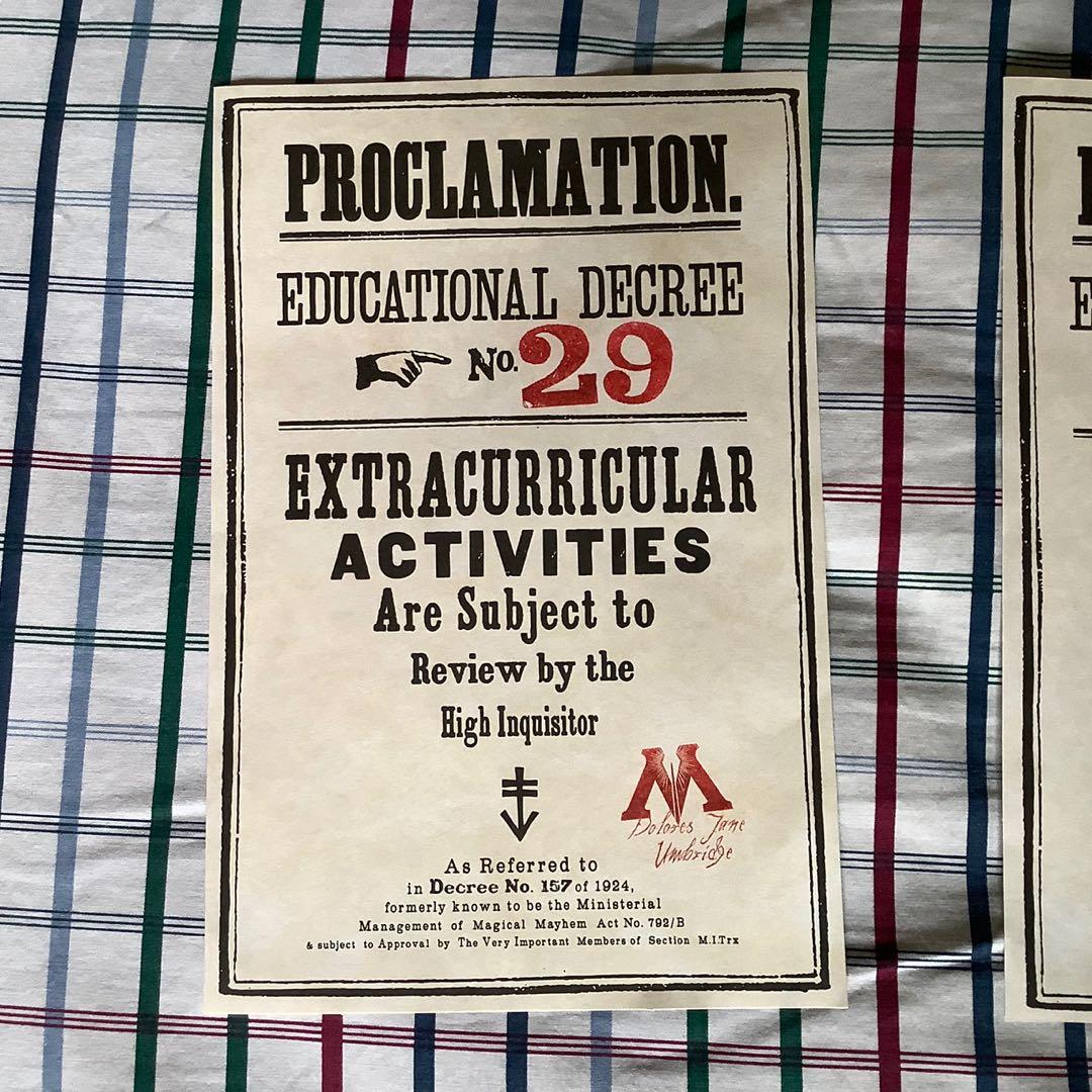 Harry Potter Hogwarts Prints/Posters, Hobbies & Toys, Memorabilia ...