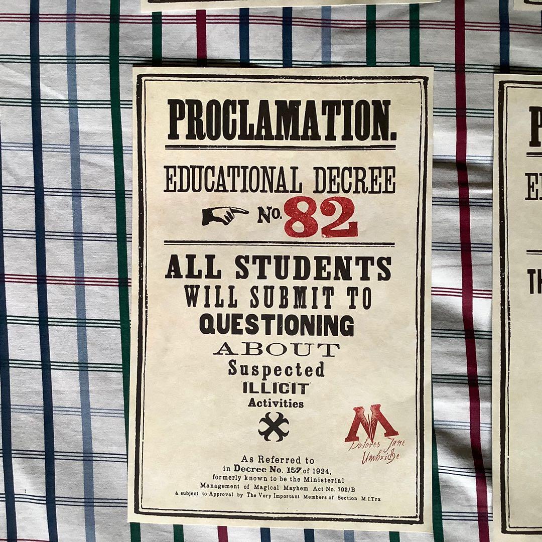 Harry Potter Hogwarts Prints/Posters, Hobbies & Toys, Memorabilia ...