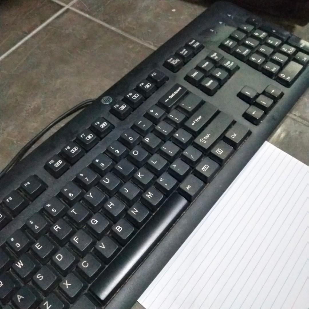 HP Membrane Keyboard, Computers & Tech, Parts & Accessories, Computer ...