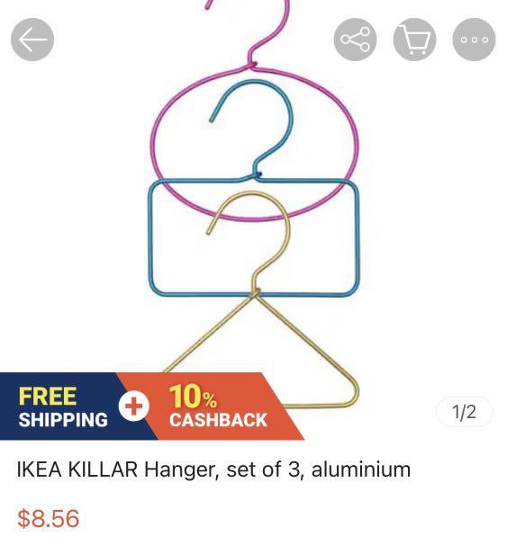 Ikea Killar Hanger, Furniture & Home Living, Furniture, Shelves ...