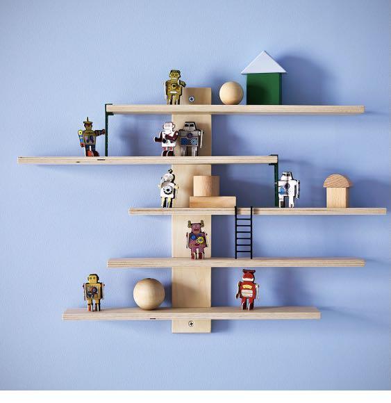 IKEA LUSTIGT Wall Shelf, Furniture & Home Living, Furniture, Shelves ...