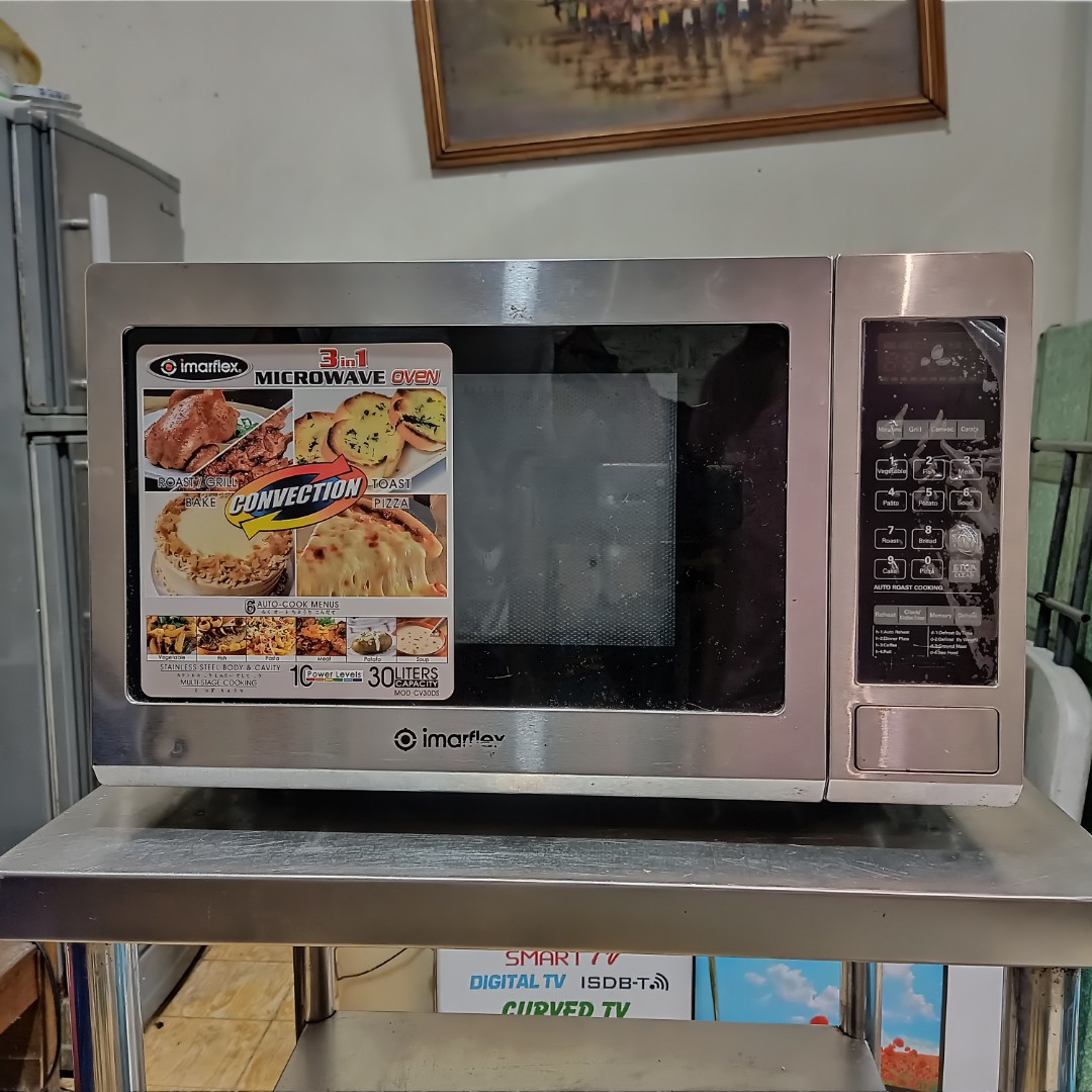 Imarflex 3in1 Microwave Oven - Good as new. as is, where is., TV & Home ...