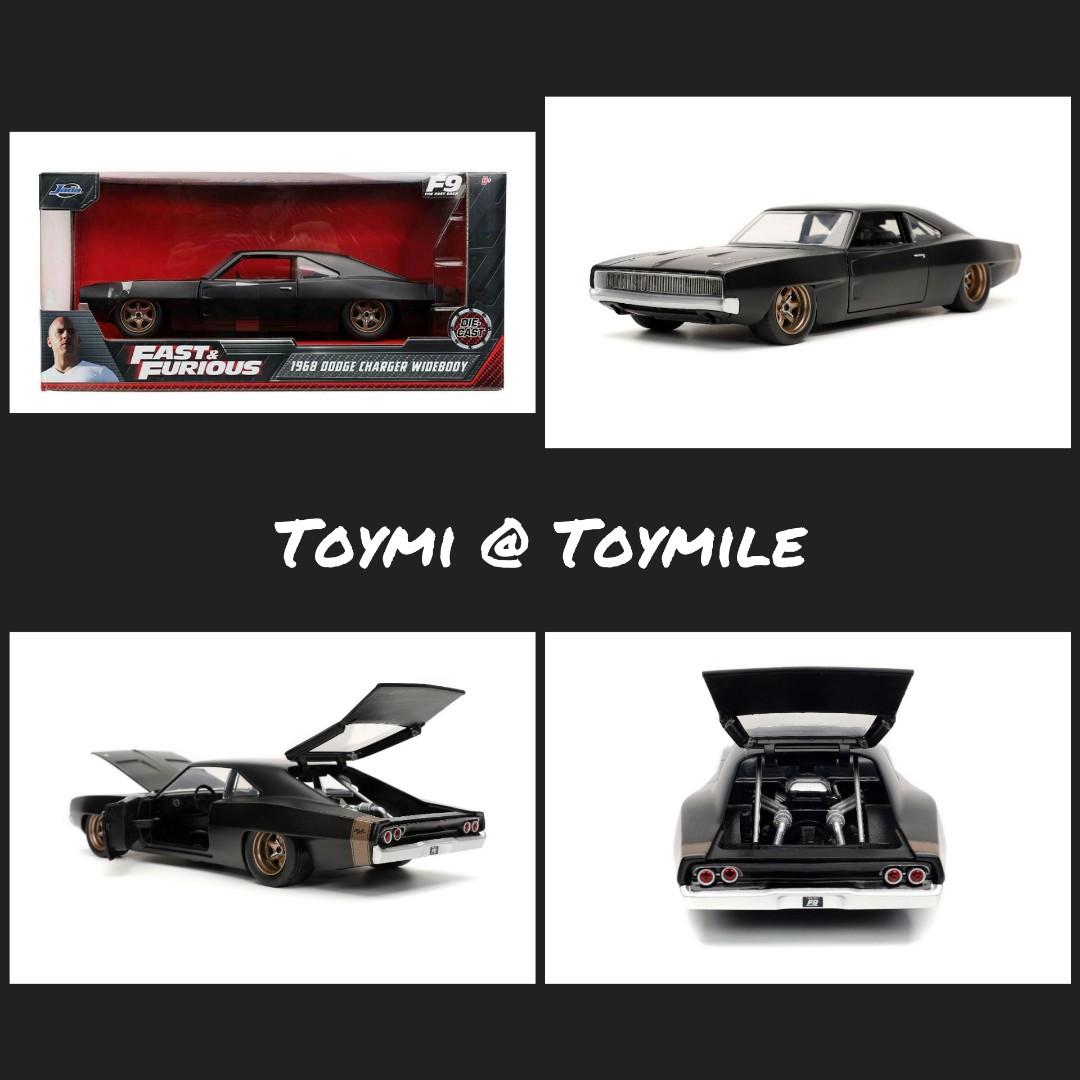 Jada 1 24 F9 Fast And Furious Dom Dodge Charger Widebody Hobbies