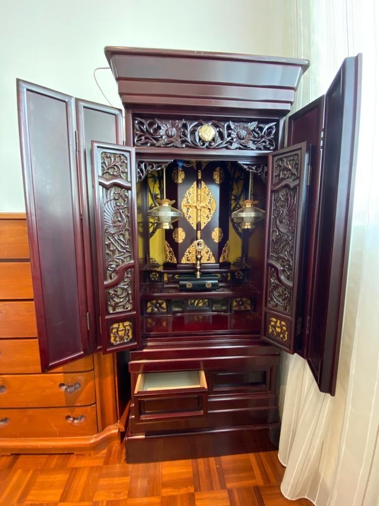 Japanese Altar Cabinet [Butsudan], Hobbies & Toys, Memorabilia ...