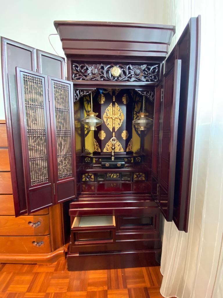 Japanese Altar Cabinet [Butsudan], Hobbies & Toys, Memorabilia ...