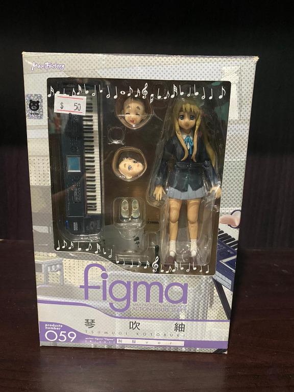 K-on Figma Set (Yui, Mio, Mugi, Ritsu, Azusa), Hobbies & Toys, Toys ...