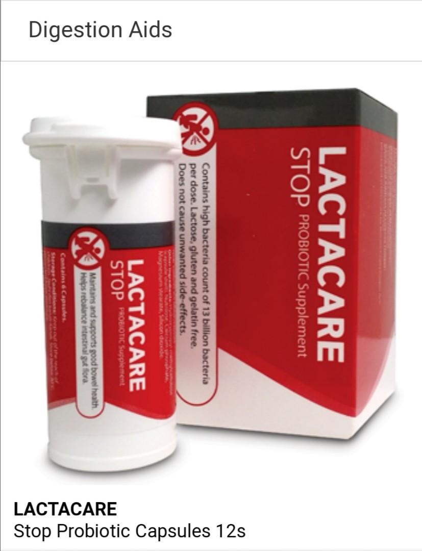 Lactacare Stop Probiotic Supplement, Everything Else on Carousell