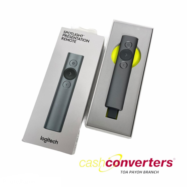LOGITECH SPOTLIGHT PRESENTATION REMOTE, TV & Home Appliances, TV ...