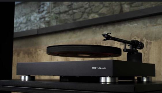 MagLev One - Magnetic Levitating Turntable Record Player + PreAmplifier ...