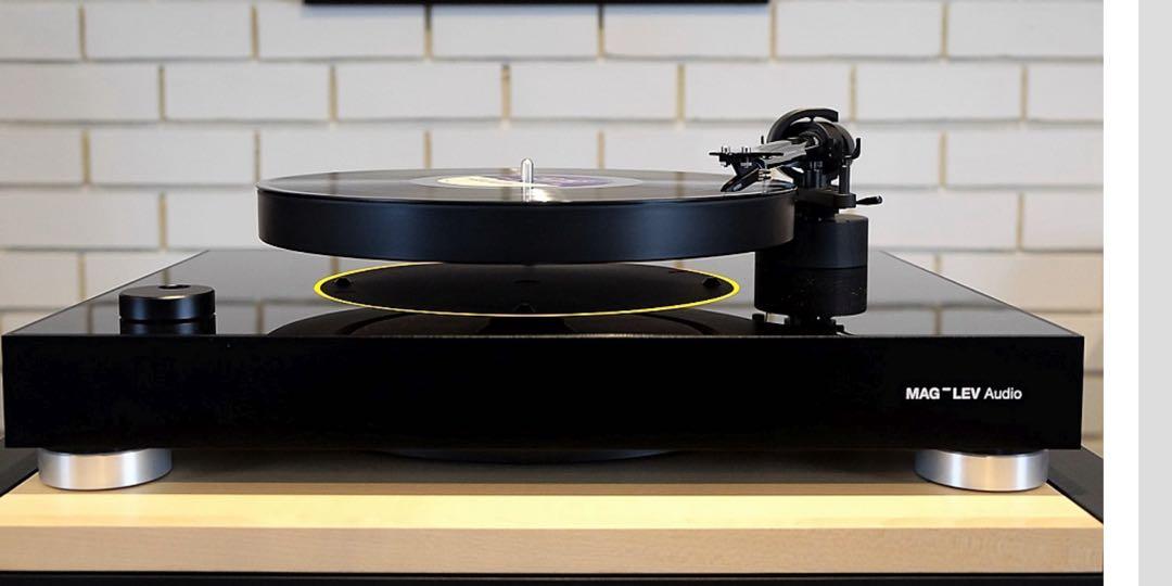 MagLev One - Magnetic Levitating Turntable Record Player + PreAmplifier ...