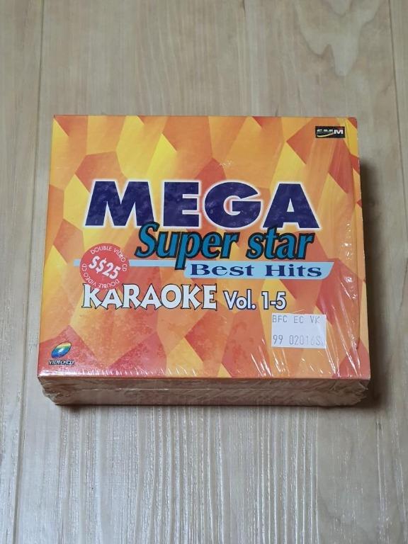 Mega Super Star Best Hits Karaoke Vol. 1-5, Karaoke VCD, Hobbies & Toys, Music & Media, CDs ...