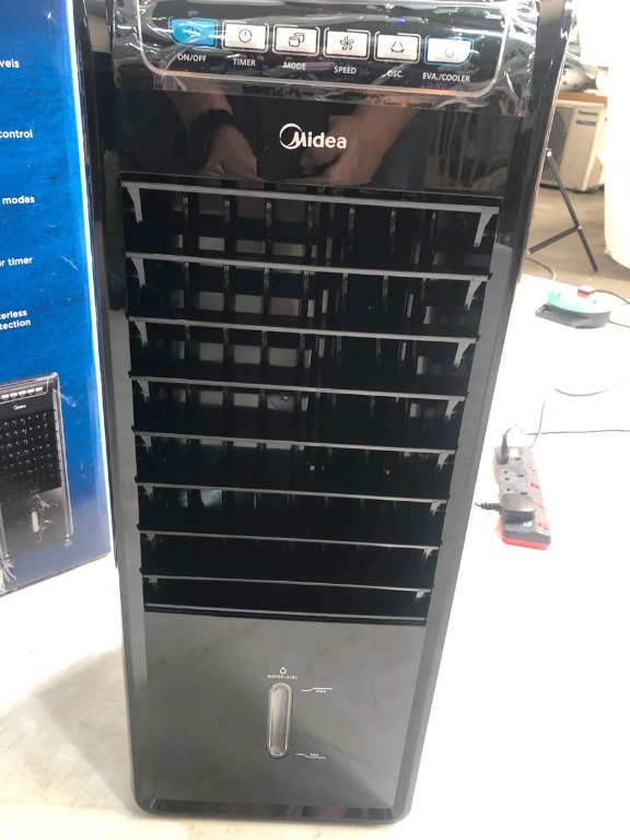 MIDEA Air Cooler MAC-106A-BK 6L, TV & Home Appliances, Air Purifiers ...