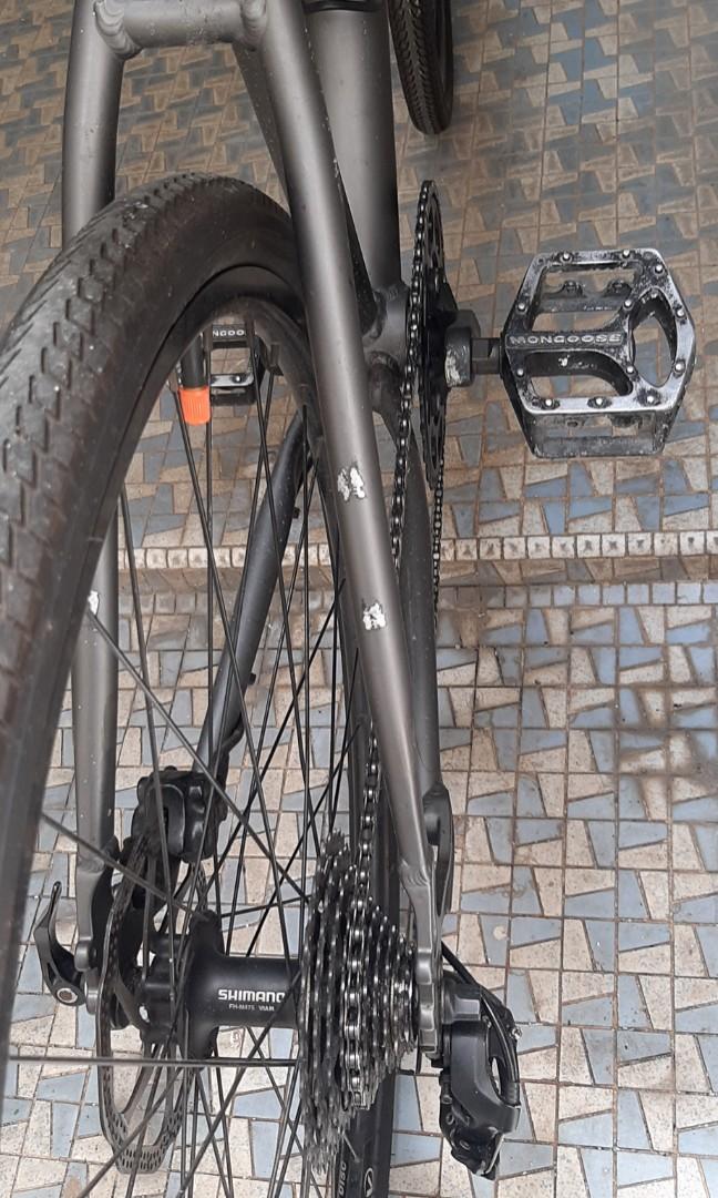 MONGOOSE SABROSA 1×9 Hybrid Bike, Sports Equipment, Bicycles & Parts ...