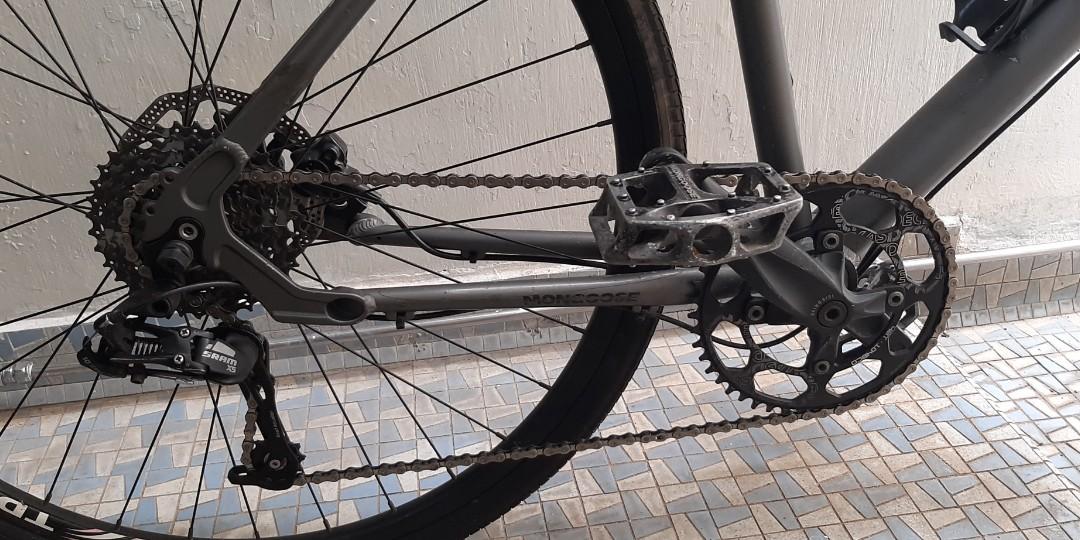 MONGOOSE SABROSA 1×9 Hybrid Bike, Sports Equipment, Bicycles & Parts ...