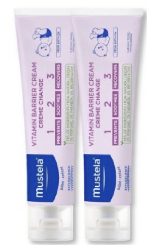 Mustela Vitamin Barrier Diaper Rash Cream 123, Beauty & Personal Care ...