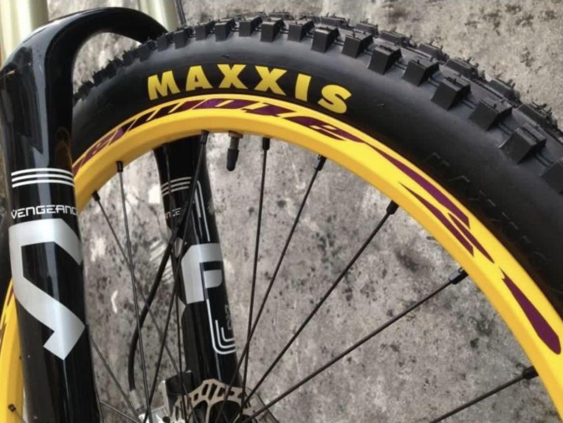 Nicolai Helius AM/DH full suspension with canecreek DB rear suspension ...