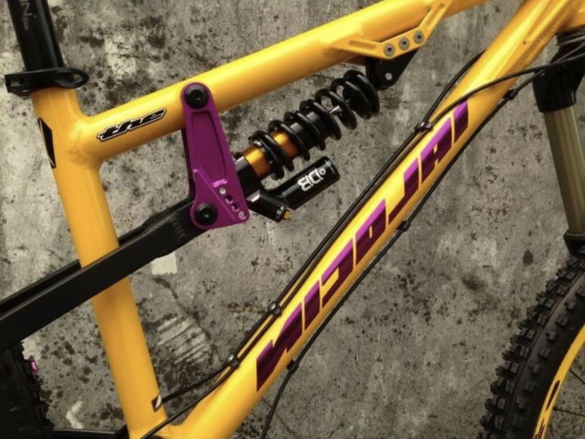 Nicolai Helius AM/DH full suspension with canecreek DB rear suspension ...