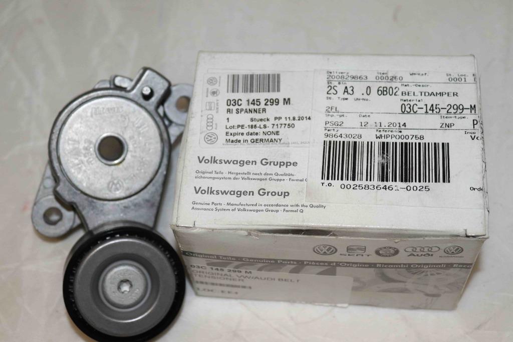 ORGINAL VW/AUDI BELT TENSIONER (03C 145 299 M), Auto Accessories on ...