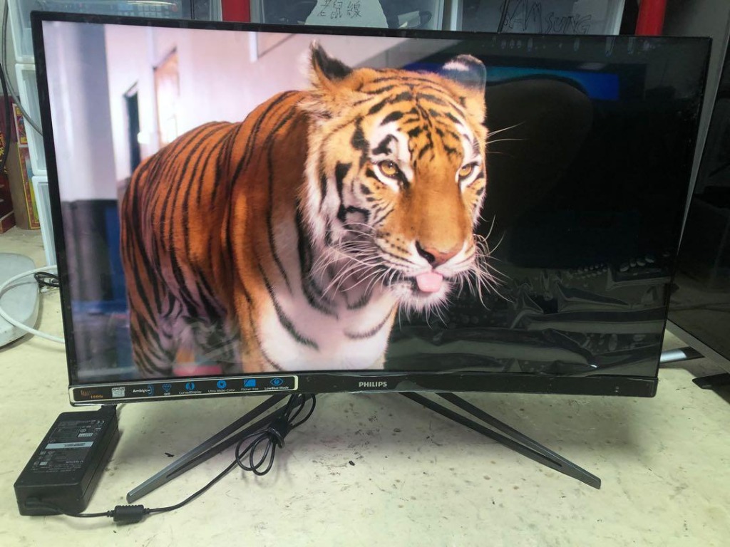 Philips 27吋 27inch 278M6F 2k 144hz 曲面無邊框電競顯示器 Curved Narrow border ...