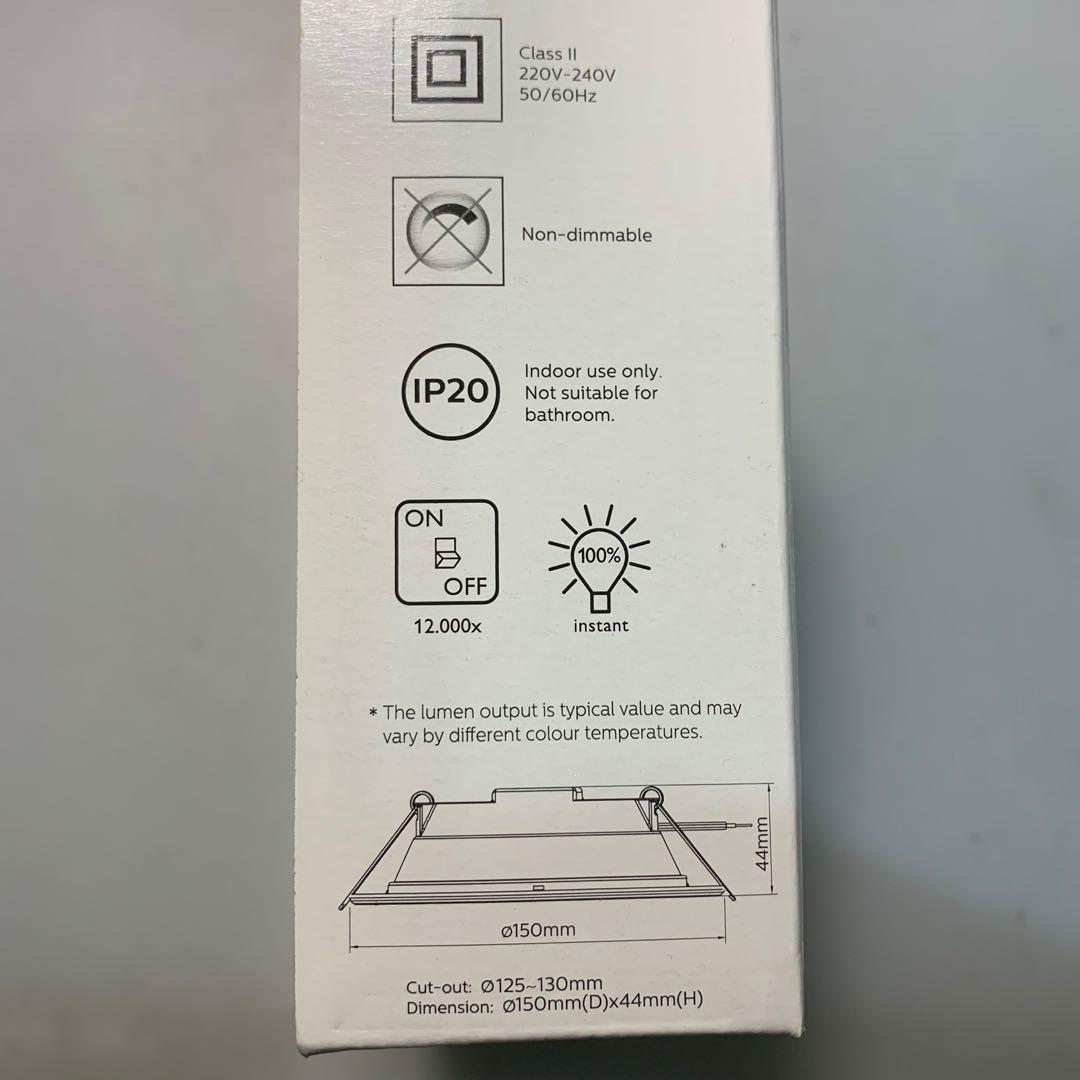 Philips 飛利蒲 LED DN027B G2 10w 3000k 4000k 6500k 暗藏 筒燈 downlighting, 傢俬 ...
