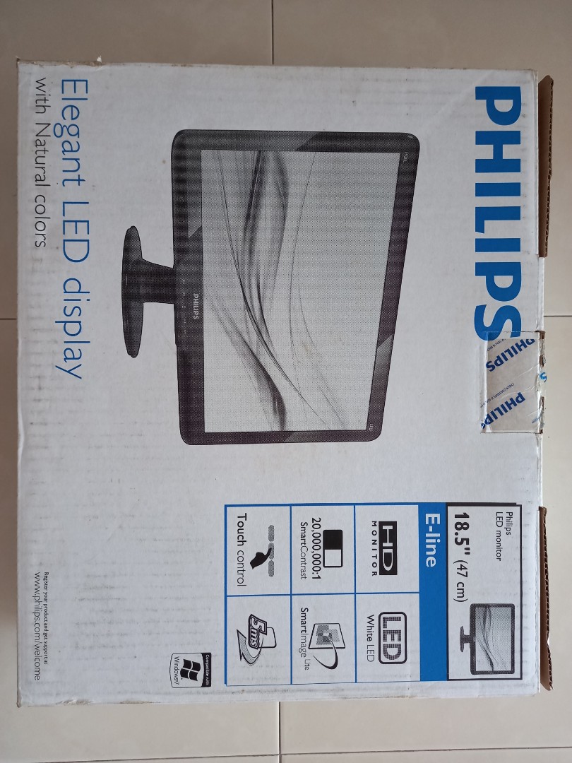 Philips LED Monitor 18.5", Computers & Tech, Parts & Accessories ...