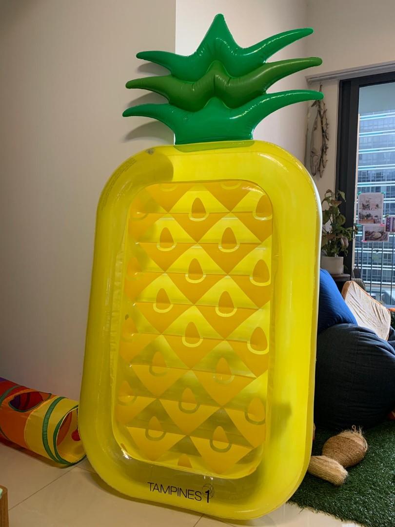 Pineapple giant Jumbo Inflatable pineapple fruit Float. Swimming pool ...