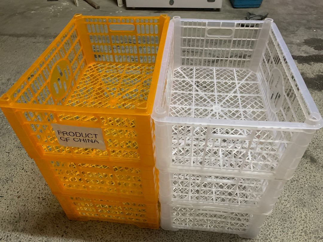 Plastic Crate (Standard size), Commercial & Industrial, Industrial ...