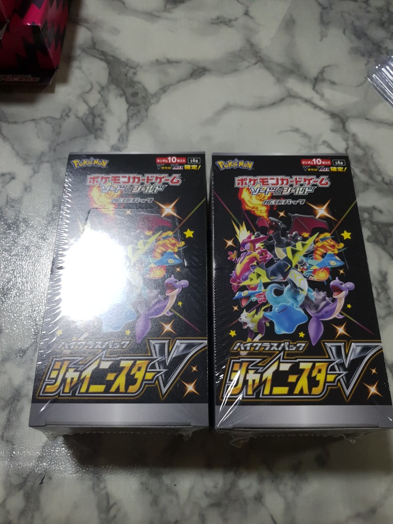 Pokemon Shiny Star V Box, Hobbies & Toys, Toys & Games on Carousell