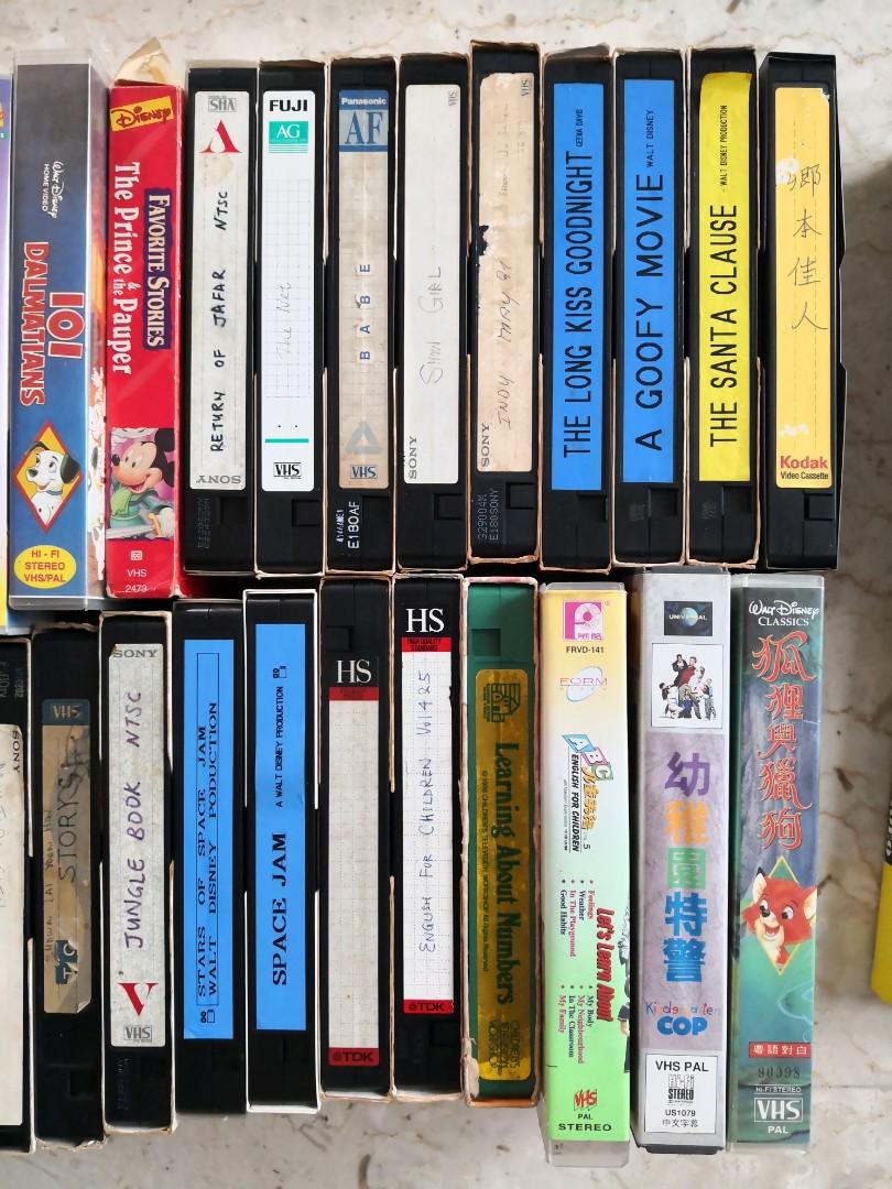 Vintage VCR Tapes, Hobbies & Toys, Music & Media, Vinyls on Carousell