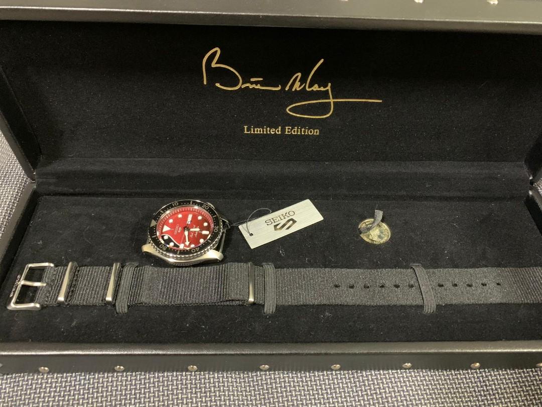 Seiko Brian May Limited Edition, Luxury, Watches on Carousell
