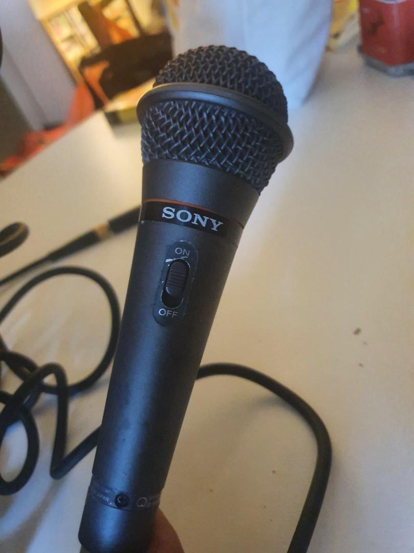 Sony Microphone, Audio, Microphones on Carousell