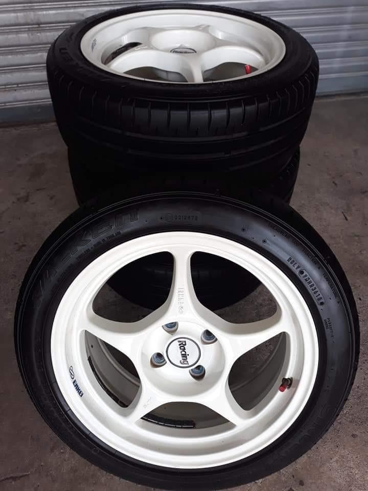 Sportrim Enkei Rpo1 16" pcd 4x100, Auto Accessories on Carousell