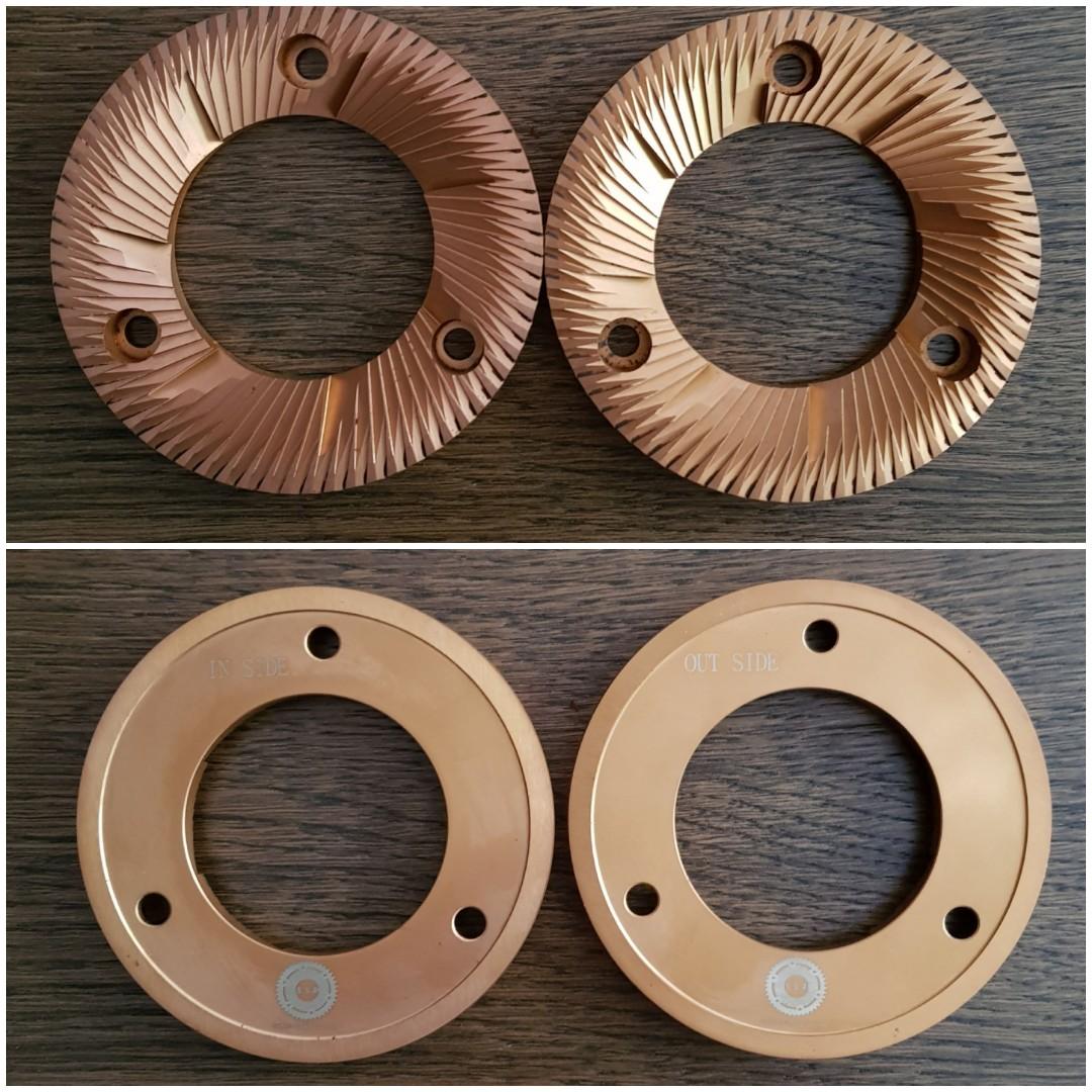 SSP Red Speed Low Uniformity 98mm coffee burrs, TV & Home Appliances ...