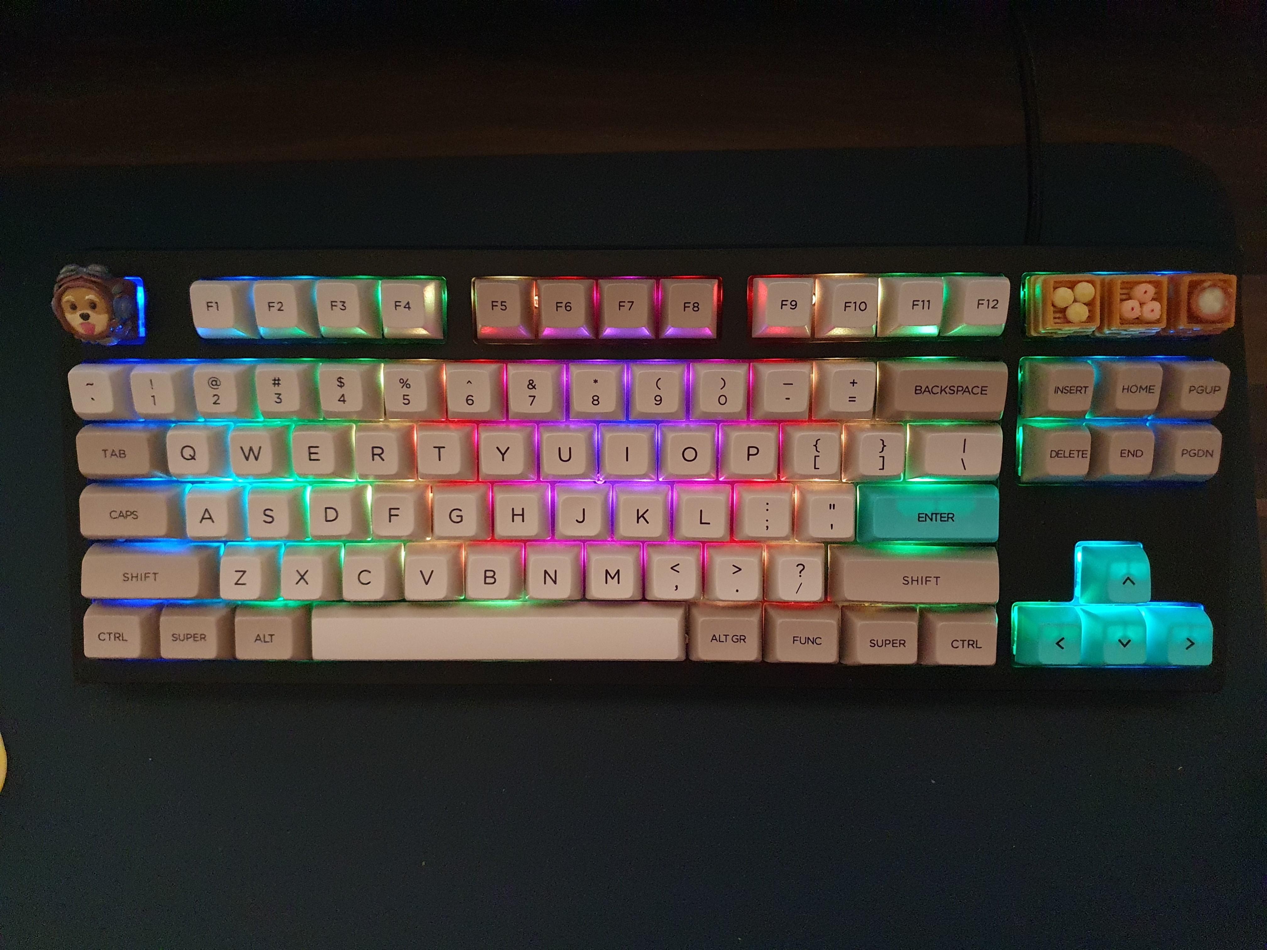 Mechanical Keyboard - Tecware Phantom RGB 87 with Shroud Case (pbt ...