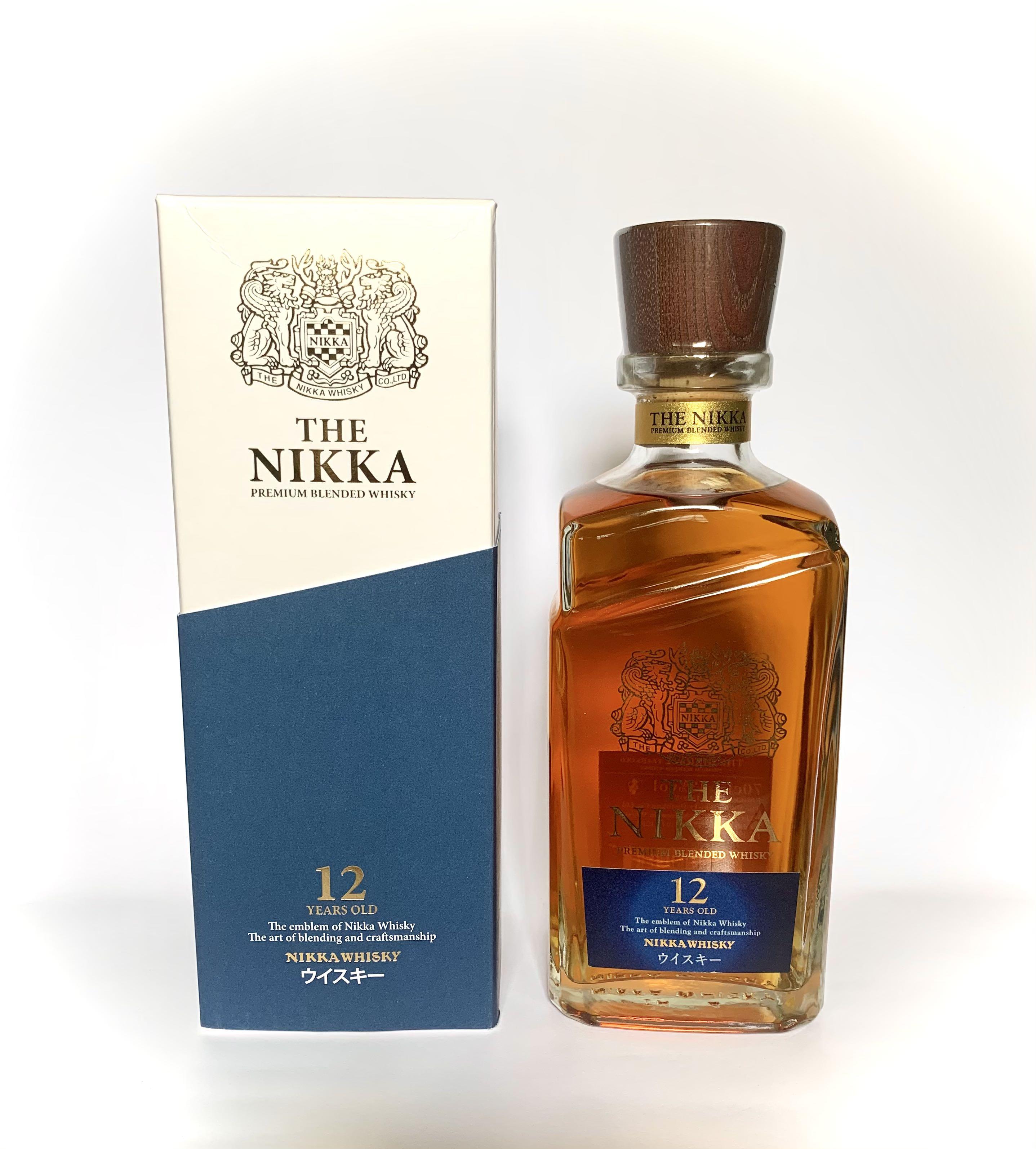 The Nikka 12 Years Old Premium Blended Whisky, Food & Drinks, Alcoholic ...