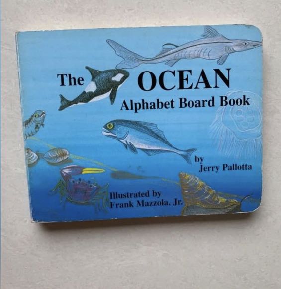 The Ocean Alphabet Board Book on Carousell