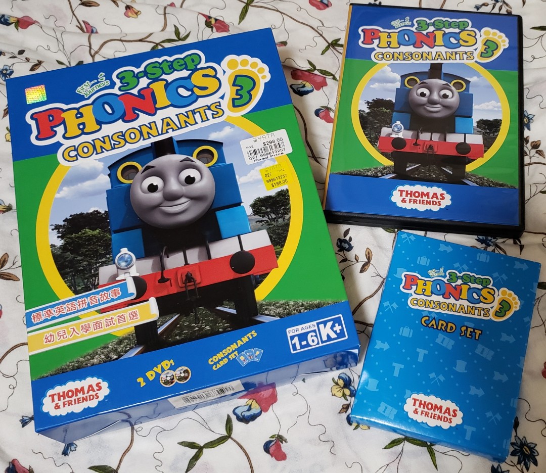 Thomas & Friends: 3-Step Phonics (Step 3 ~ Consonants), 興趣及遊戲, 收藏品及紀念品 ...